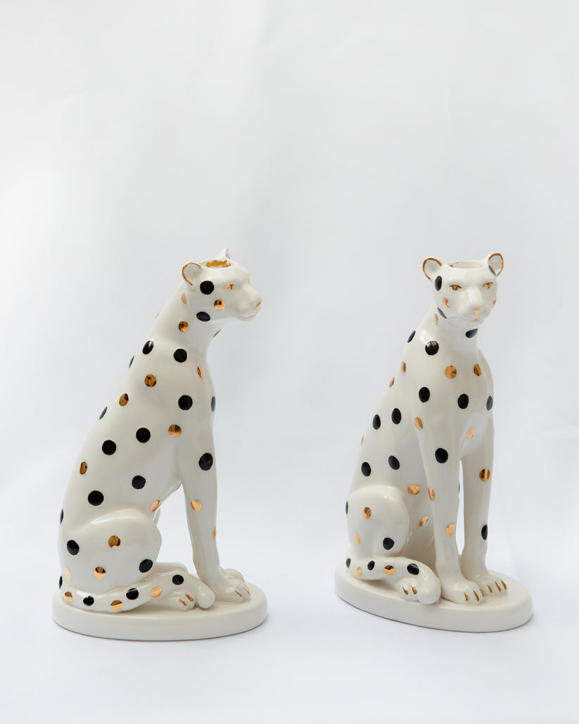 Leopard Candle Sticks – Fox & Park